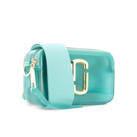 Marc Jacobs | Bags | Marc Jacobs Jelly Snapshot Camera Bag Turquoise ...